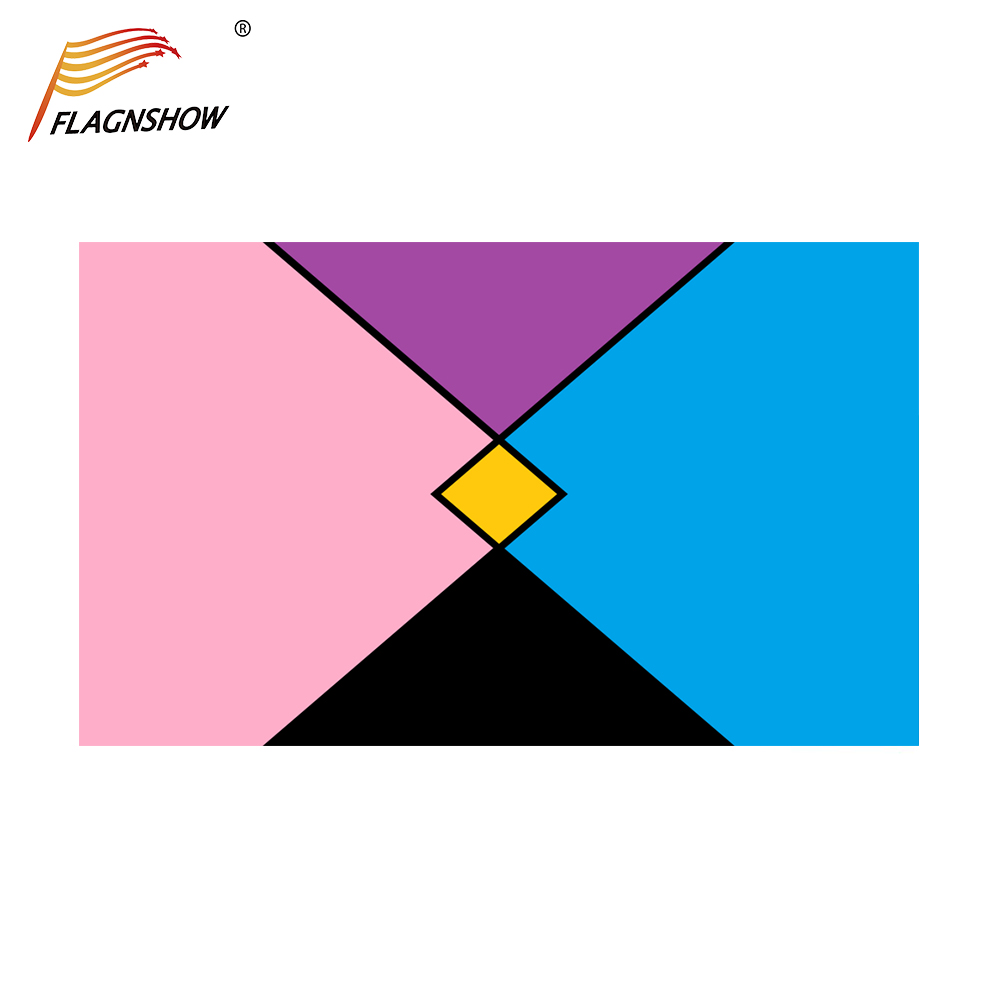 Flagnshow Pocket Gender Pride Flag Flagnshow